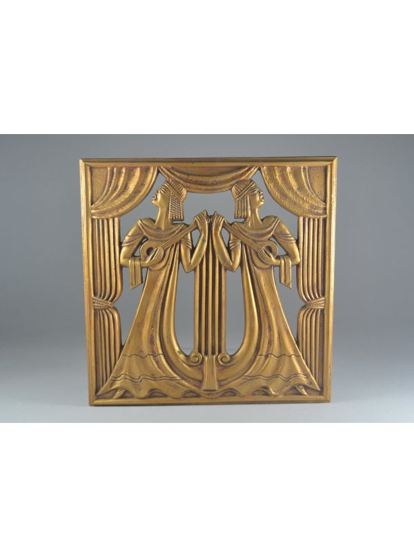1930.fr very interesting art deco wall plate ? - Art deco sculptures ...